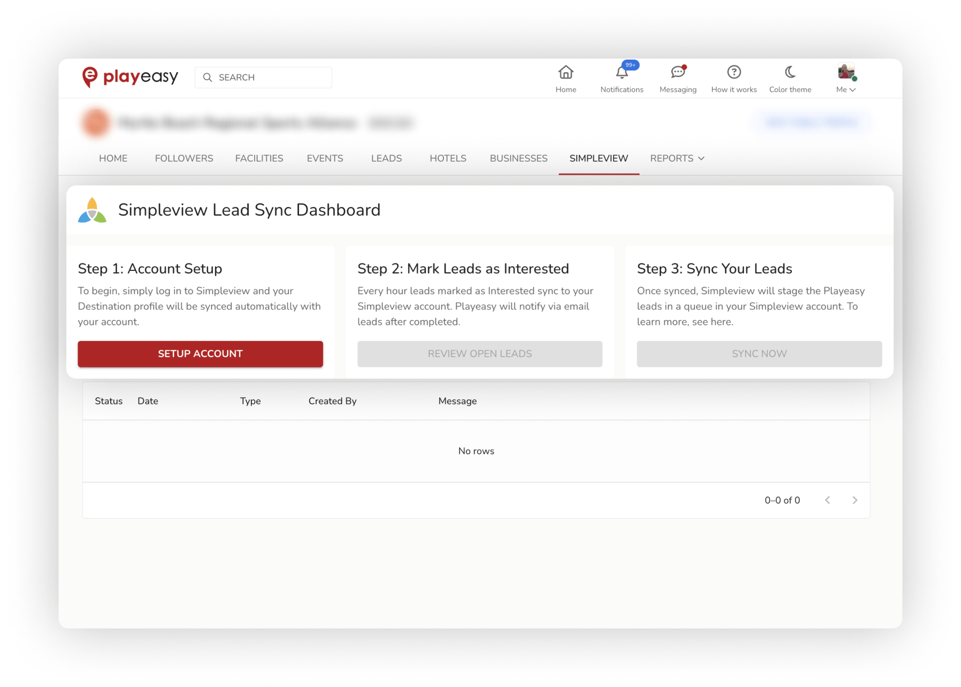 Simpleview Partnership | Playeasy